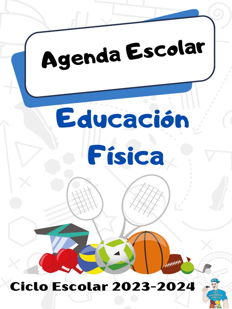 Agenda Escolar EF. 23-24. Antonio Preza. | PDF