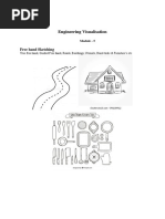 CAED Basics for 1st Semester Engineering | PDF | Pencil | Circle