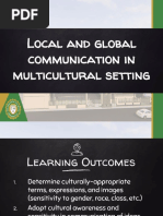 Intercultural Communication | PDF | Nonverbal Communication | Perception