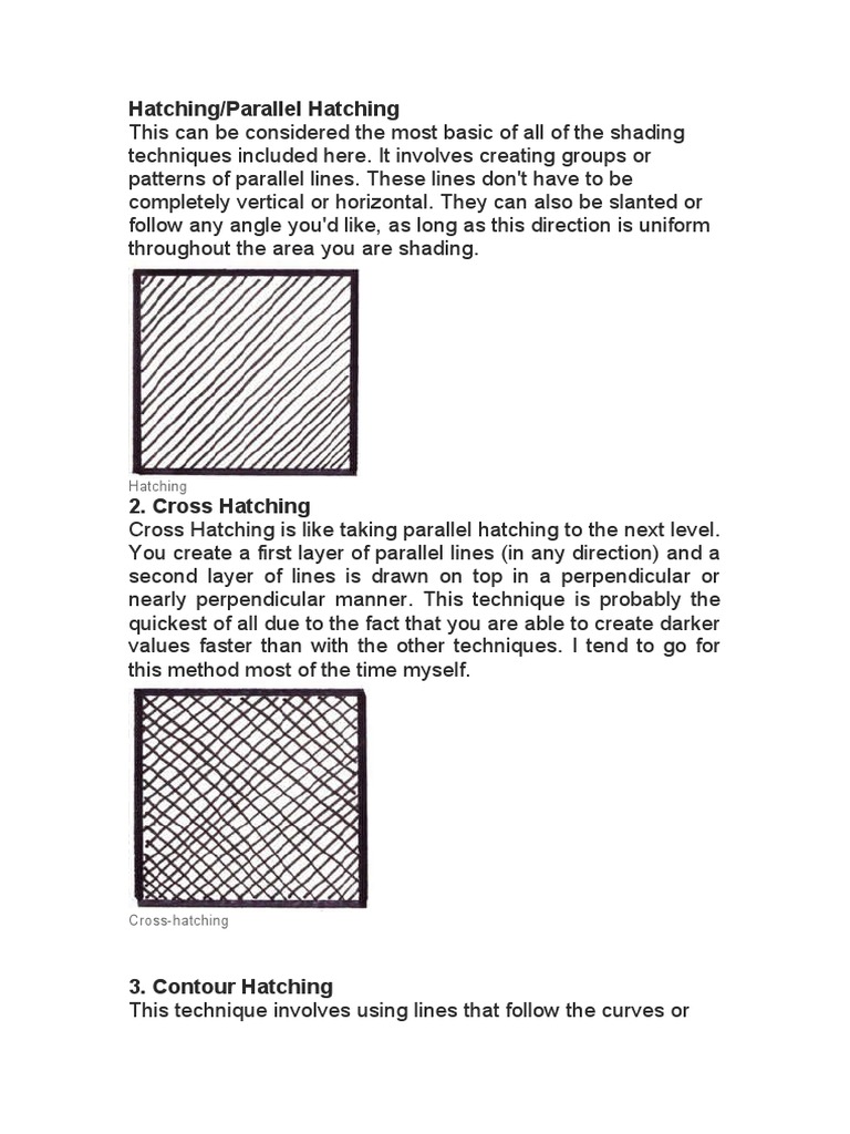 Hatching | PDF | Drawing | Geometry