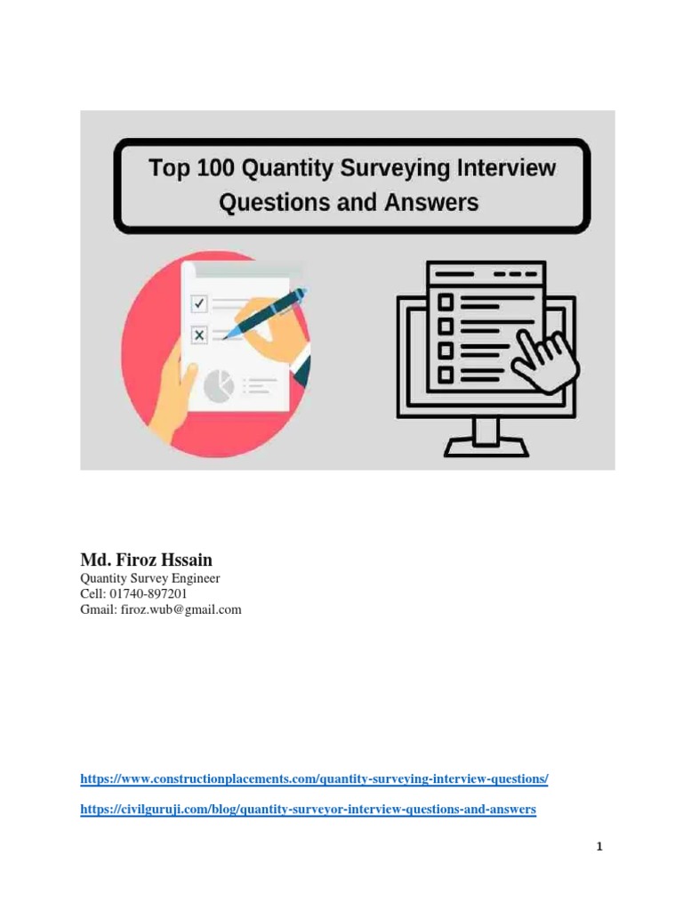 Top 100 QS Interview Questions | PDF