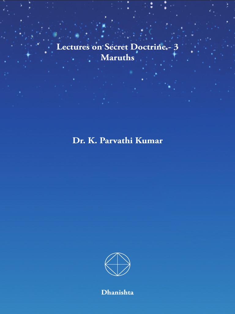 Lectures - On - Secret - Doctrine 3 by DR K Parvathi Kumar | PDF