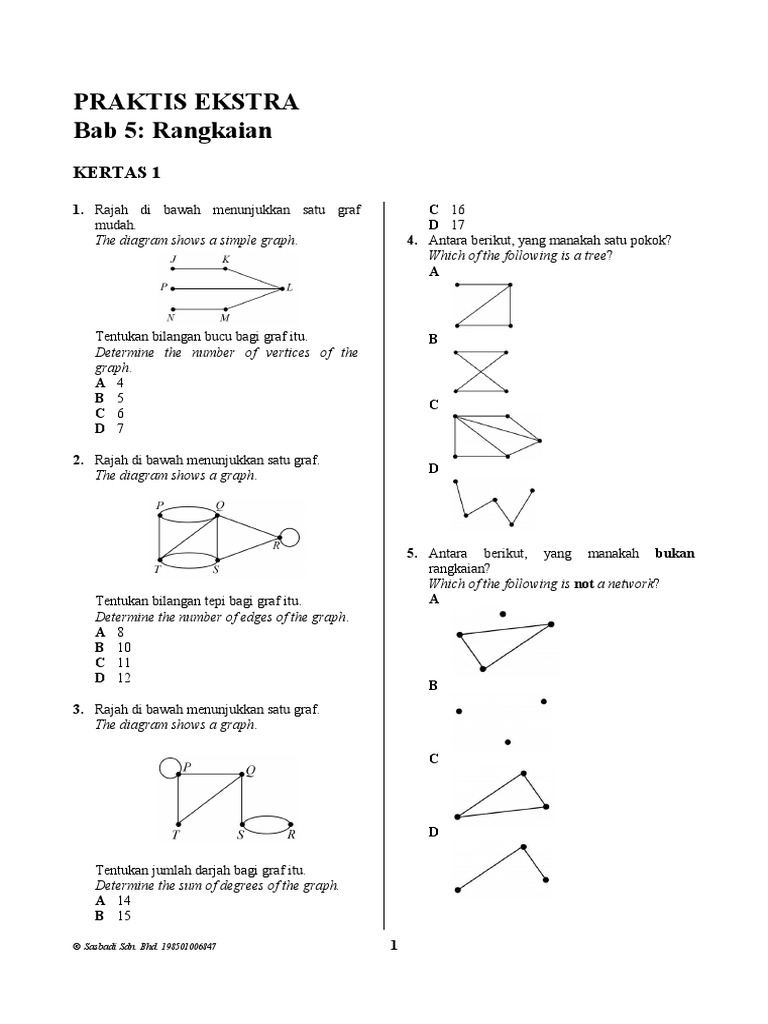 Praktis Ekstra Ting 4 Bab 5 | PDF