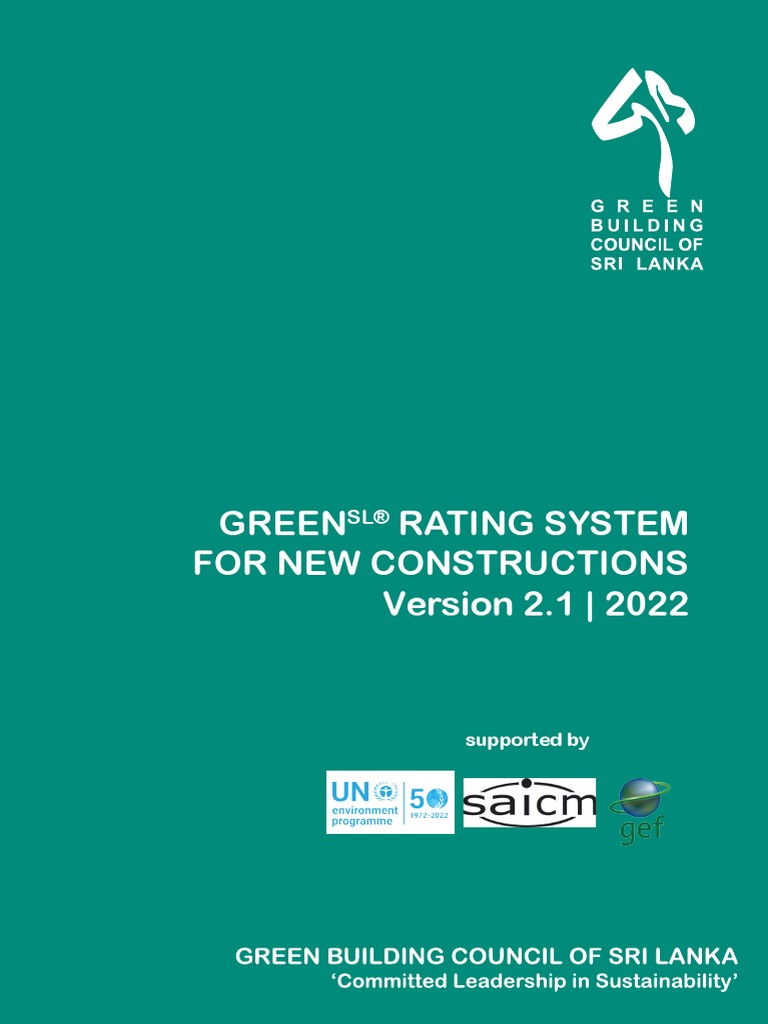 GREEN Rating System V 2.1 | PDF | Green Building | Sustainability