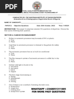 300+ TOP RADIOLOGY Objective Questions and Answers MCQs 2023 | PDF ...