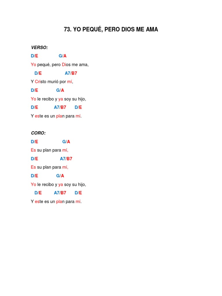 Yo Pequé Pero Dios Me Ama | PDF