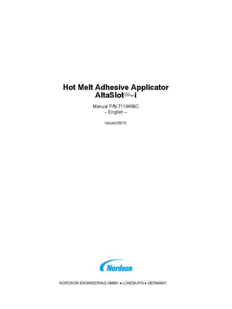 Alta Slot Intermittent | PDF | Safety | Valve