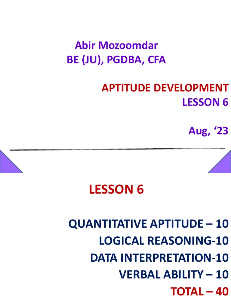 Aptitude & Reasoning Practice | PDF | Reading Comprehension | Economies