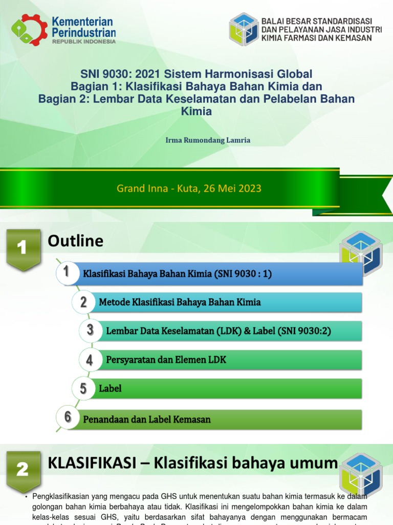 Materi Bu Irma Sosialisasi SNI 9030 250523 | PDF