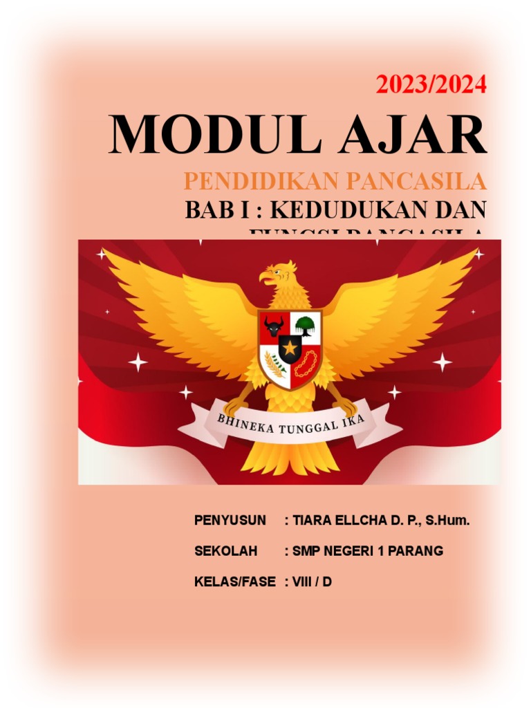 MODUL AJAR Pendahuluan | PDF
