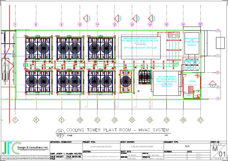 Cooling Tower Layout Plan | PDF