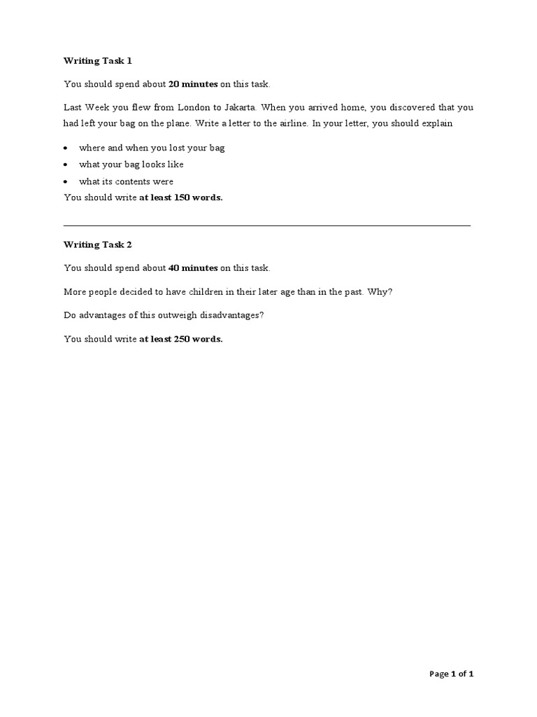 Writing Task 6 | PDF