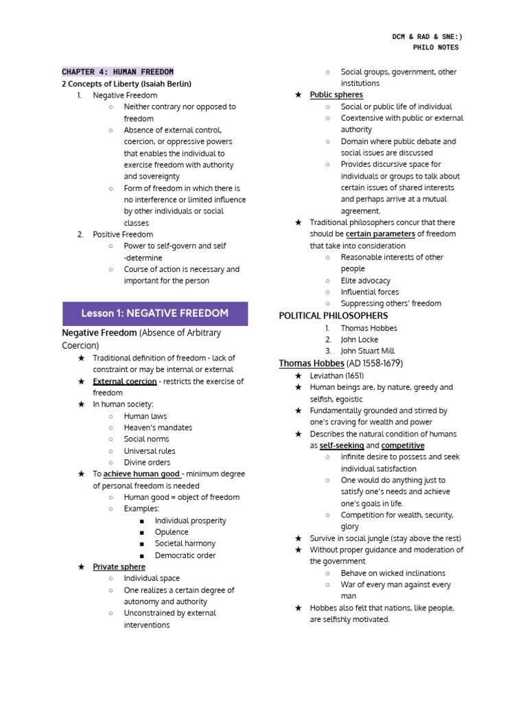 Philo Chapter 4 and 5 | PDF | Free Will | Determinism