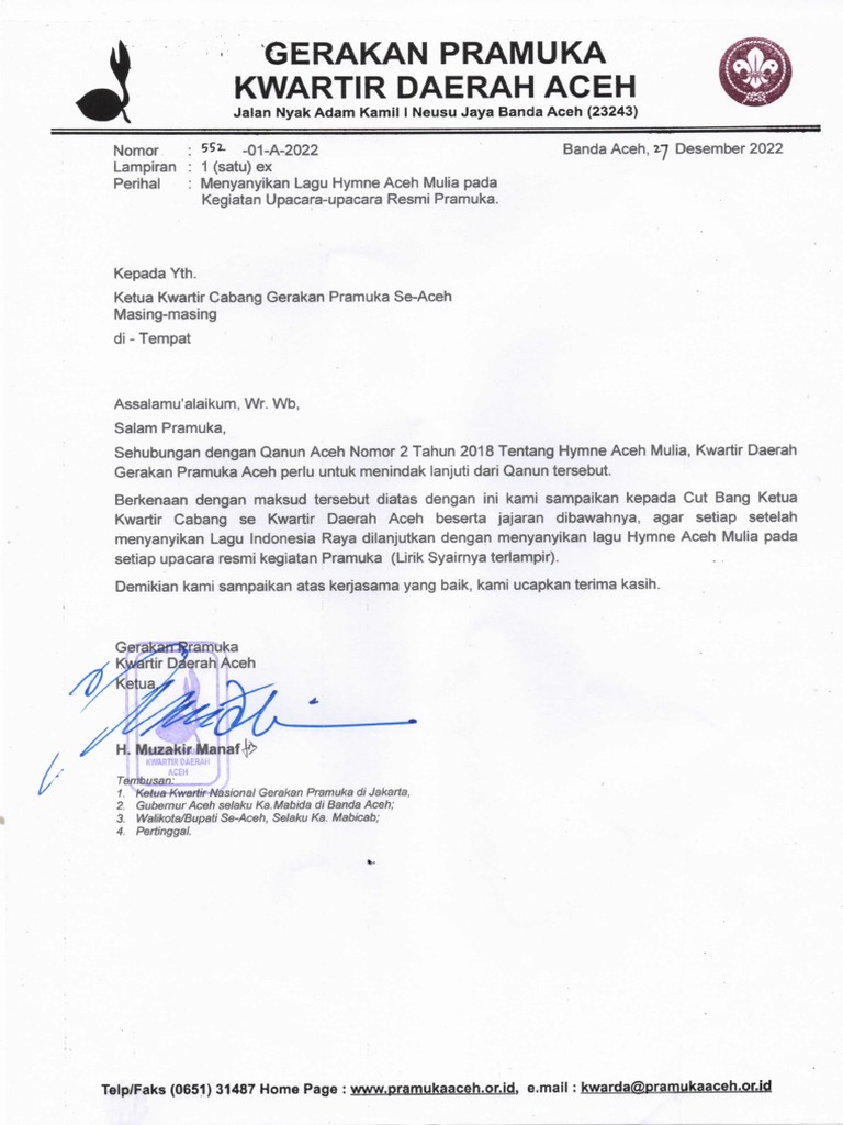 Hymne Aceh Mulia | PDF
