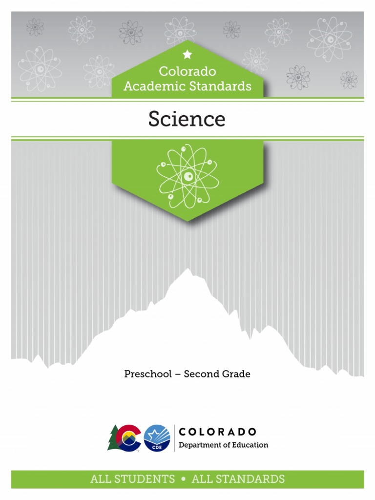 Science P-2 - 2020 Colorado Academic Standards | PDF | Science | Experience