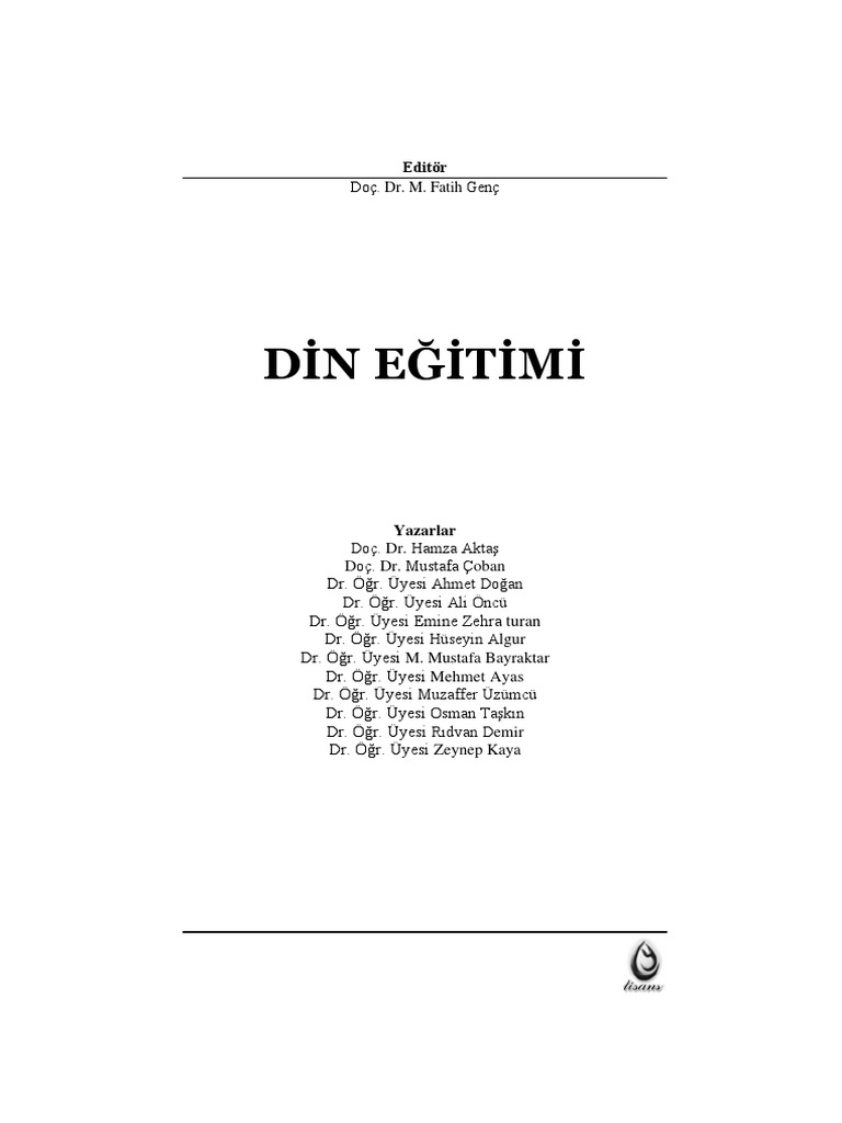 Din Egitimi | PDF
