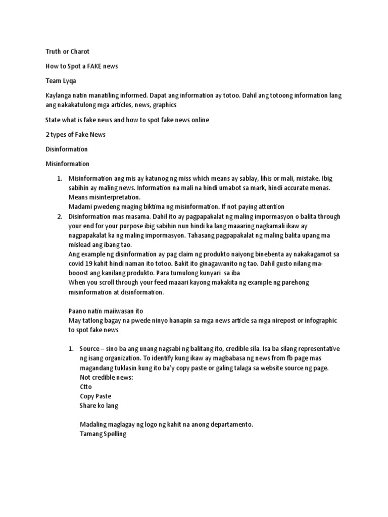 Truth or Charot | PDF