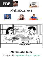 LESSON 3 - Eng 8 - Multimodal Texts | PDF | Communication | Human ...