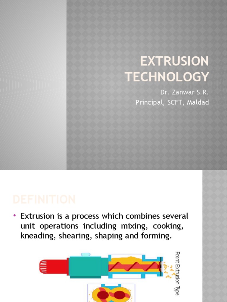 Food Extrusion Foodkida | PDF | Extrusion | Mechanical Engineering