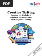 Creative Writing Module 2 | PDF | Metre (Poetry) | Haiku
