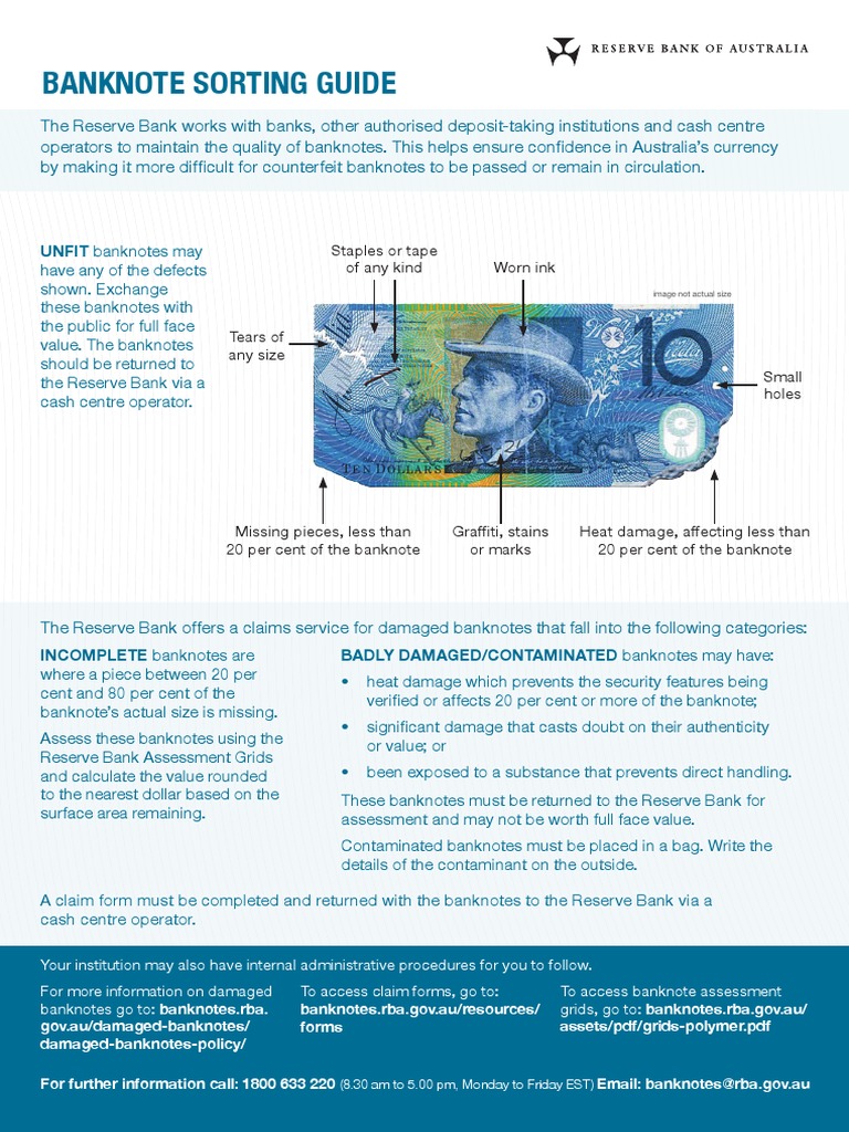 Sorting Guide | PDF | Banknote | Cash