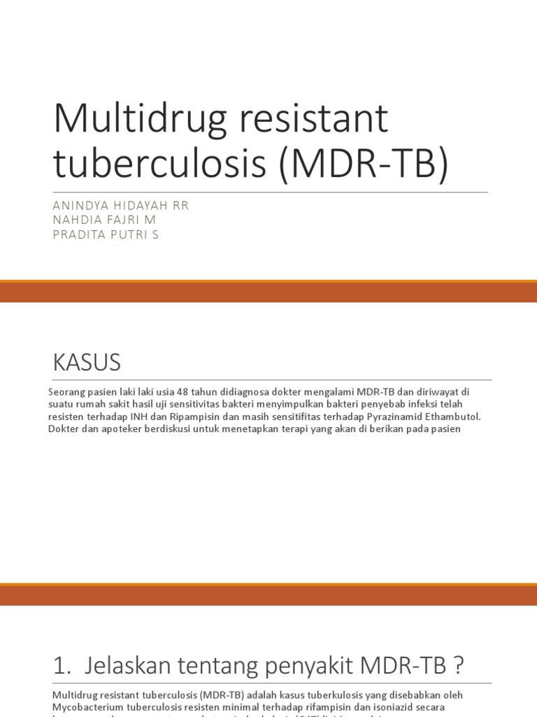 MDR TB-1 | PDF