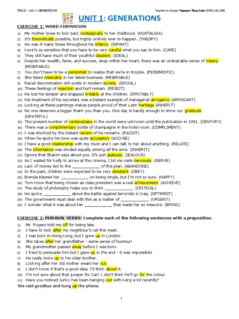 Unit 1-PRACTICE | PDF | Racism | Discrimination & Race Relations