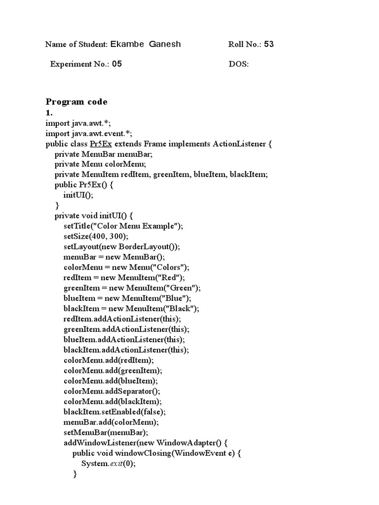 Ajp 5 | PDF | Computer Programming | Computing