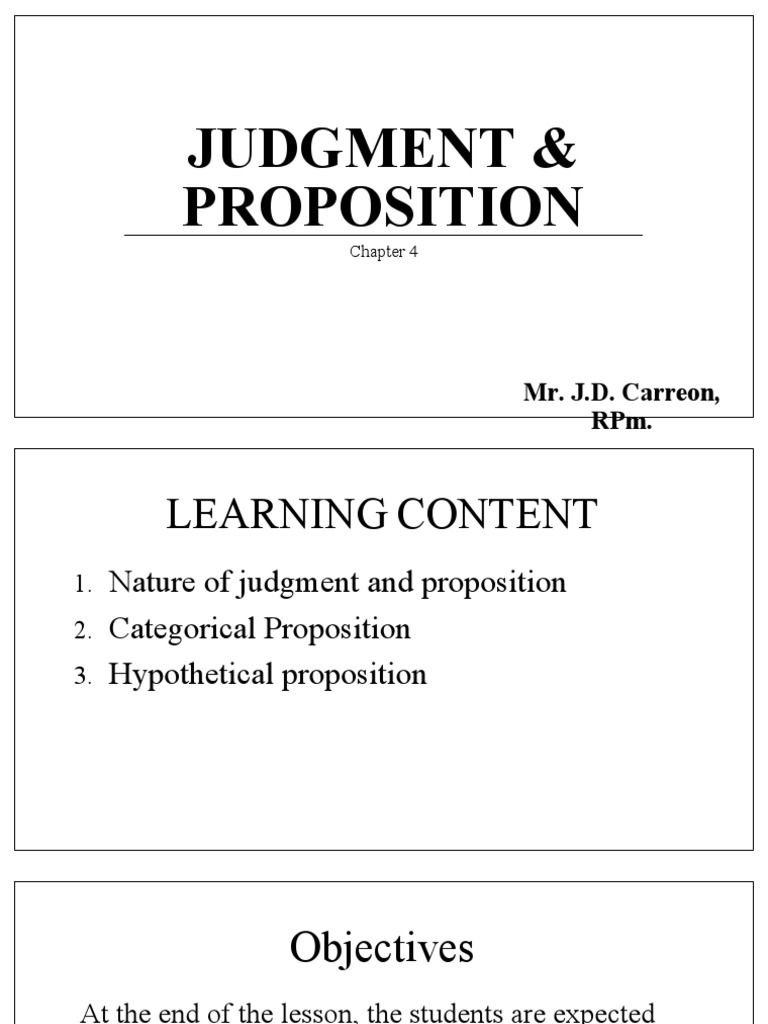 Logic Chapter 4 Pdf