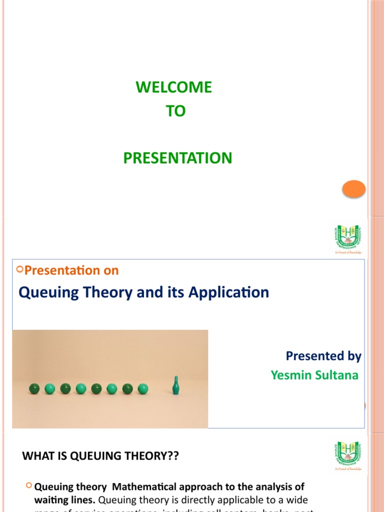 Queuing Theory | PDF | Applied Mathematics | Systems Science Queuing Theory | PDF | Applied Mathematics | Systems Science
