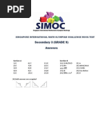 SASMO Sample Paper and Syllabus 1 | PDF | Mathematics | Statistics