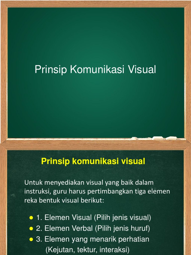 Kuliah 2 Prinsip Komunikasi Visual | PDF