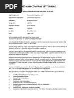 Construction Work Notification Form | PDF | Labor Relations
