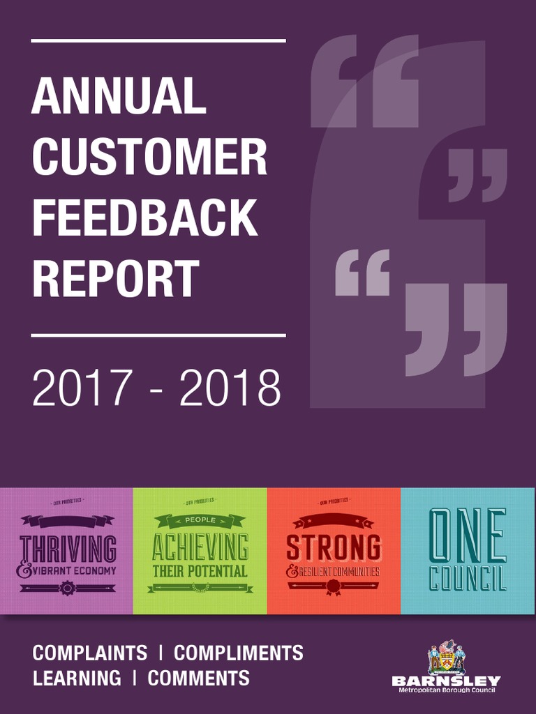 Professional Customer Feedback Report Template | PDF | Business ...