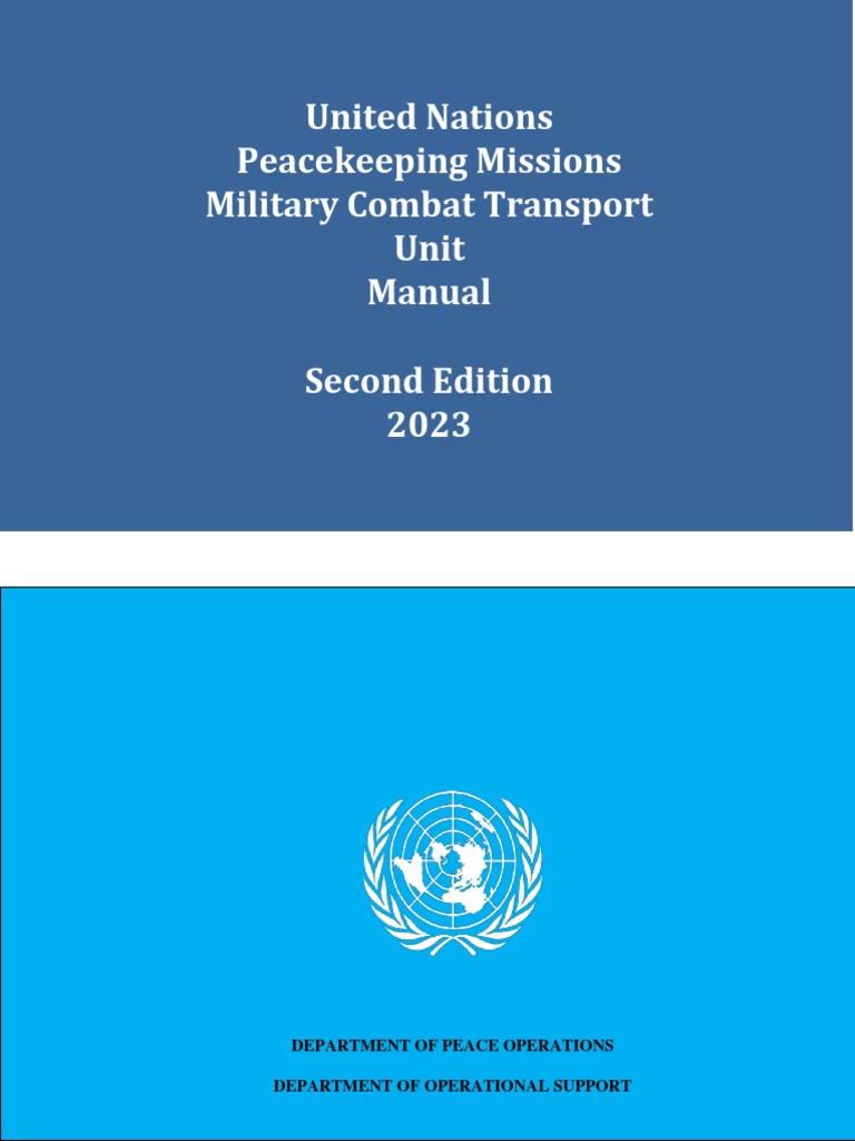016-003 2023.06 The United Nations Peacekeeping Missions Military ...