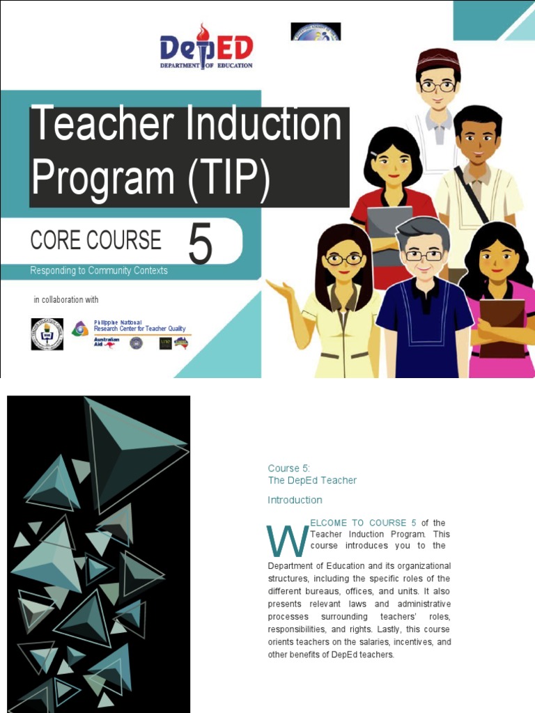 New Tip Course 5 Deped Teacher Lyka Arreza | PDF | Teachers | Governance