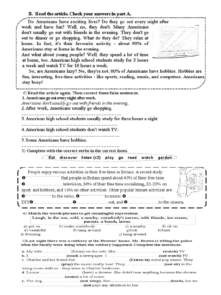 Remedial Work 8th Form Module 3 | PDF