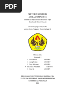 Metode Simpson 1 3 Dan 3 8 | PDF