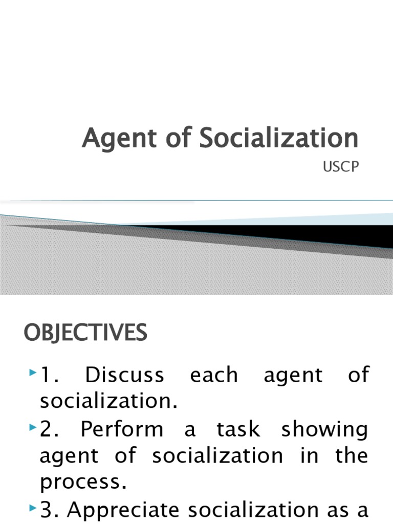 Agent of Socialization | PDF