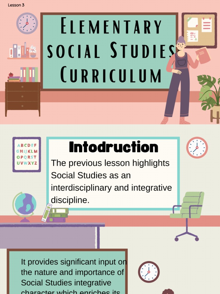 Elementary Social Studies Curriculum by Annie Abejo and Mariane Rose Taran | PDF