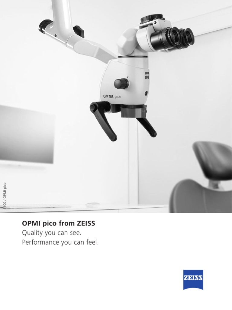 Opmi Pico Brochure en 30 010 0186vii Dental Surgical Microscope | PDF ...