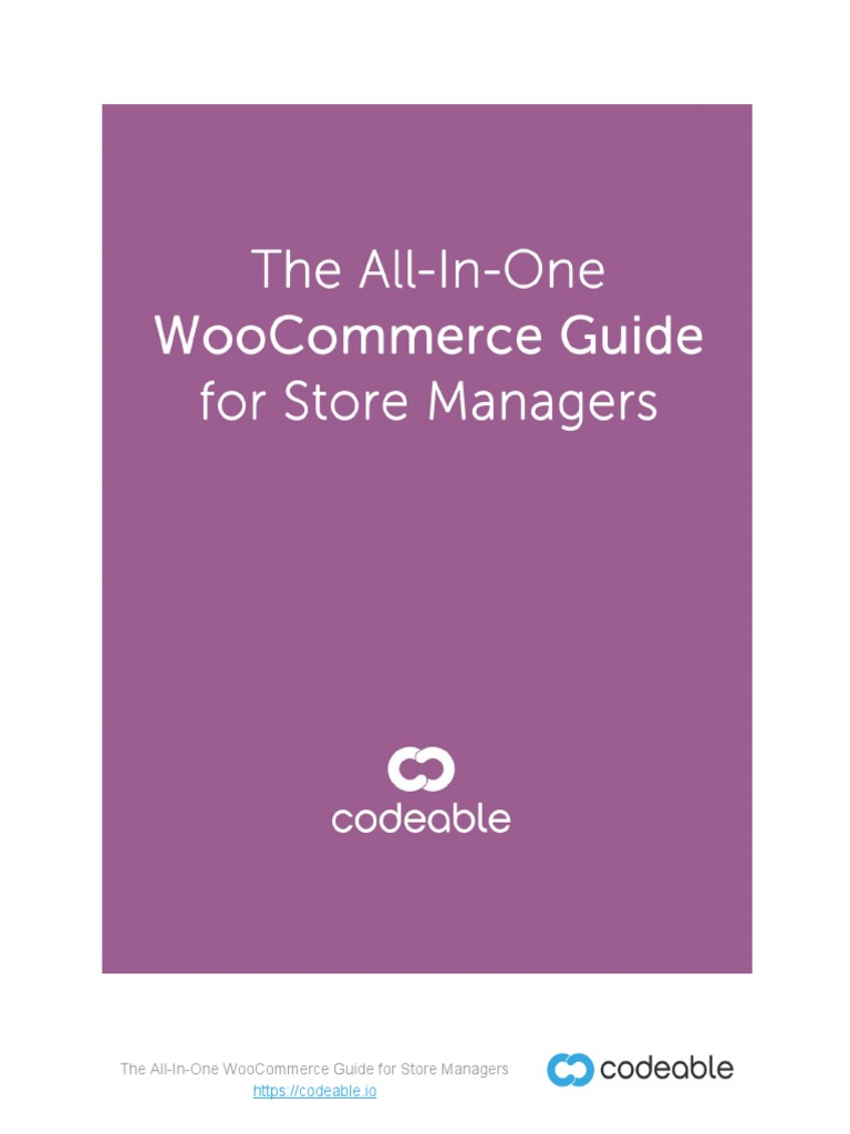 WooCommerce Guide Store Managers | PDF | Backup | Point Of Sale WooCommerce Guide Store Managers | PDF | Backup | Point Of Sale