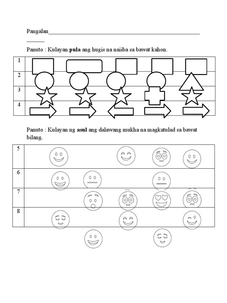 Filipino-Week 1magkatulad at Di Magkatulad | PDF
