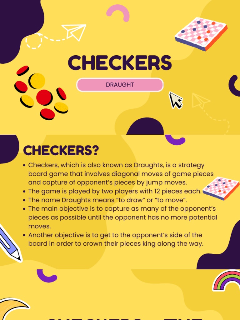 Checkers | PDF | Sports | Board Games