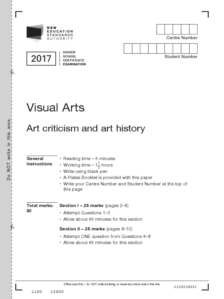 2017 HSC Visual Arts | PDF | Art History | The Arts