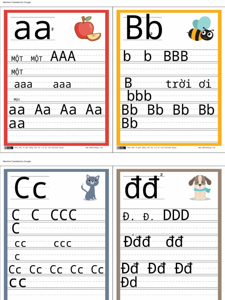 Alphabet Trace and Write | PDF