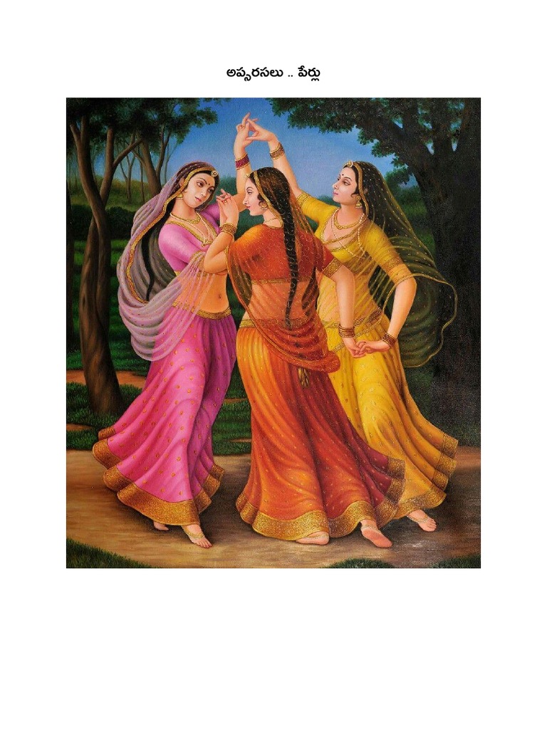 24. Names of Apsarasas | PDF