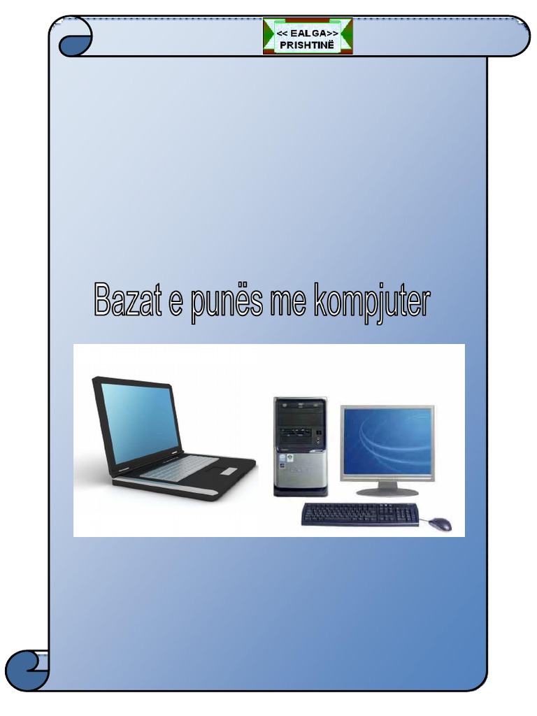 Bazat e Punes Me kompjuter-PC NEW | PDF