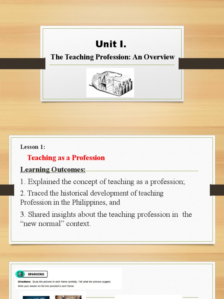 Unit 1 Lesson 1 | PDF | Learning | Teachers