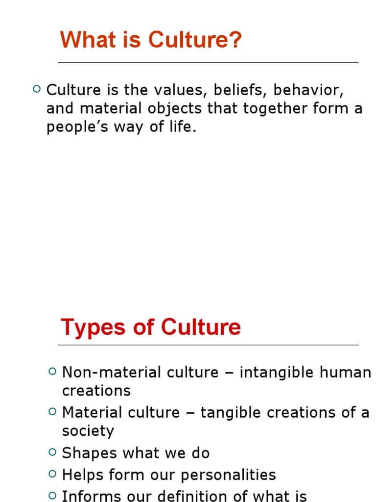 Culture As A Complex Whole | PDF | Taboo | Social Psychology